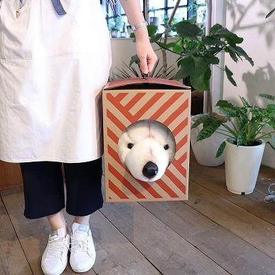 WILD&SOFT(ワイルドアンドソフト) アニマルヘッド ブラウン ベア BB21 専用ボックス付き BIBIB&Co(ビビブアンドコー ...