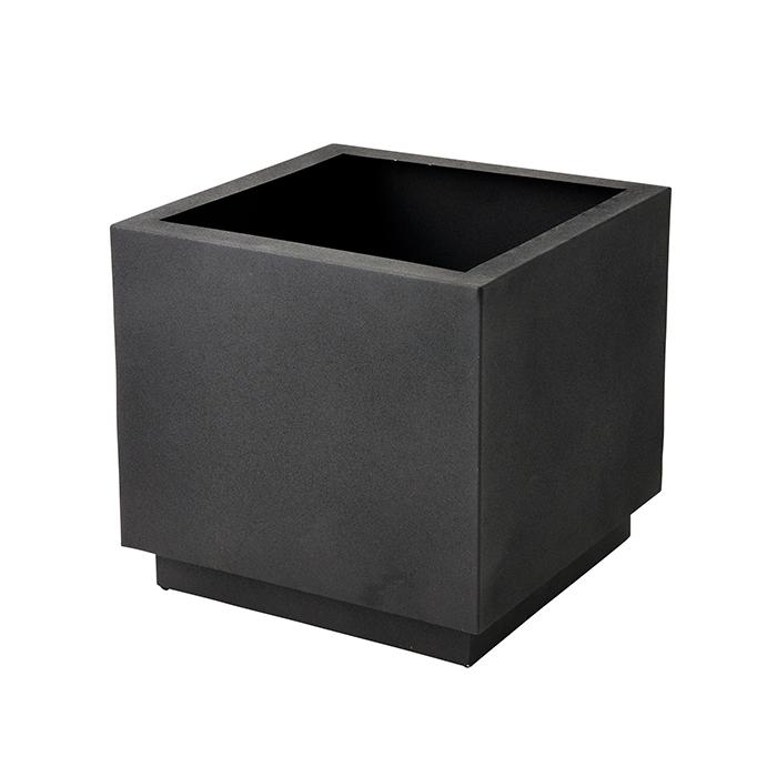 CLOVER（家具、インテリア） CLOVER(クローバー) アイアンスクエアポット W43 ブラック/グレー : upstairs outdoor living - 通販 - Yahoo ...