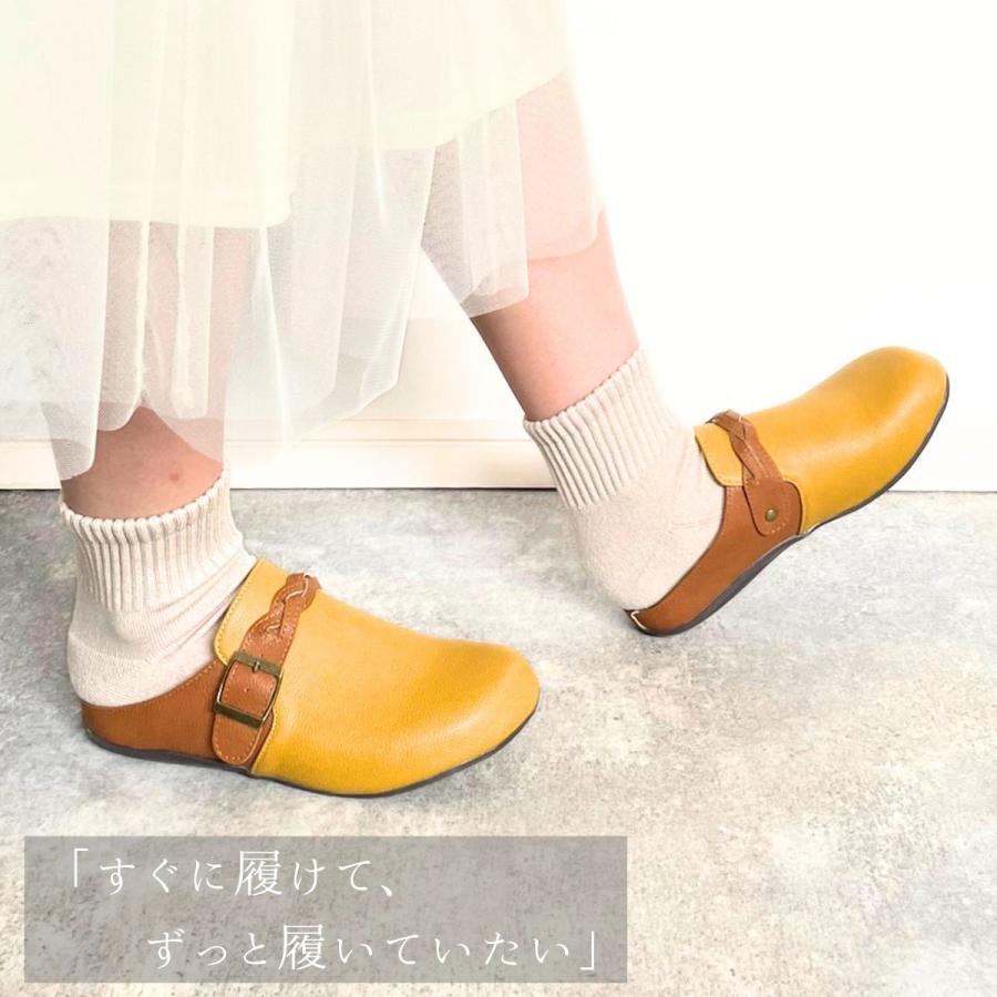 PennyLane ペニーレイン サンダル カジュアル サボ つっかけ ヘップ 楽 幅広 ぺたんこ ベルト フラット クロック pl1011 ...
