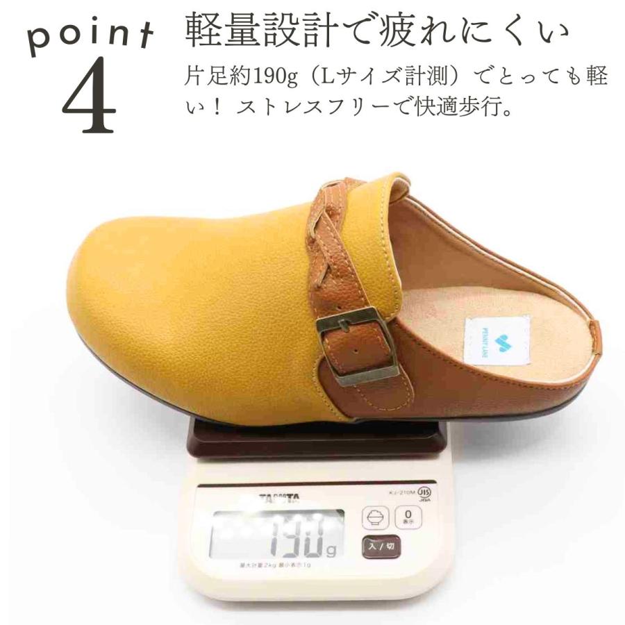 PennyLane ペニーレイン サンダル カジュアル サボ つっかけ ヘップ 楽 幅広 ぺたんこ ベルト フラット クロック pl1011 ...