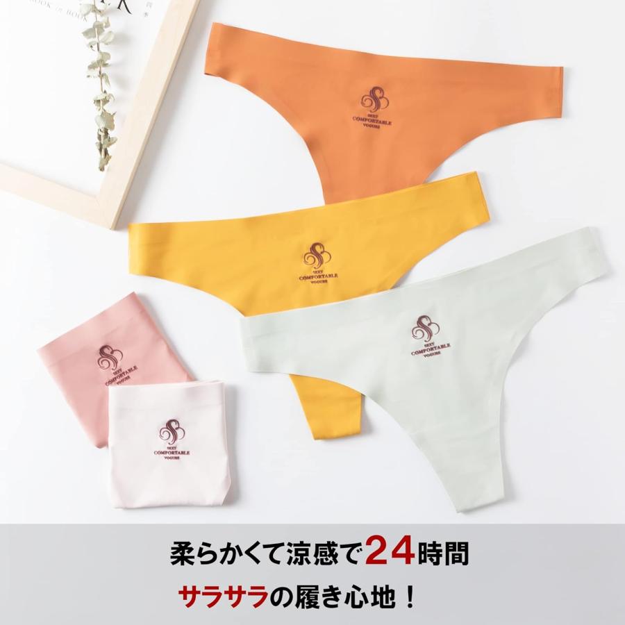 [CM Tech] ショーツ レディース 【6枚組】 T バック シームレス 消臭 抗菌 女性用 下着 可愛い ビキニ セクシー高通気性 伸縮性 パンツ コットン : CM Tech - 通販 ...