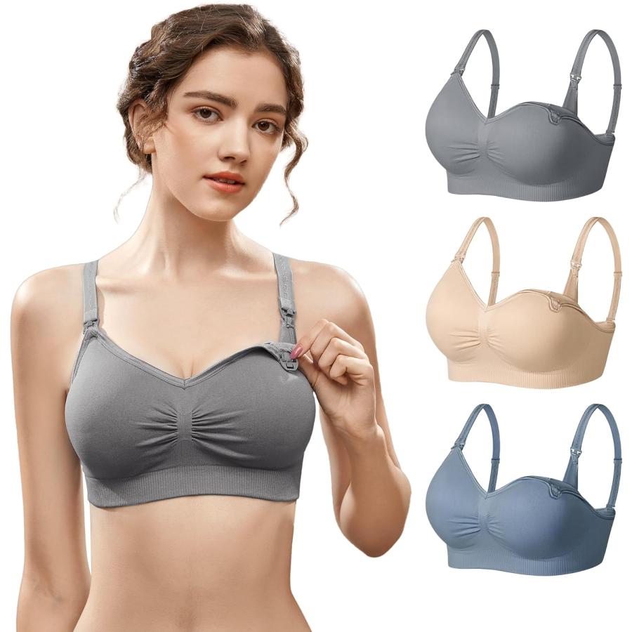 CM Tech 授乳ブラ 【3枚セット】 マタニティブラ ストラップオープン B -Style : CM Tech - 通販 - Yahoo!ショッピング