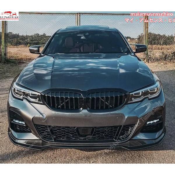 フロンドバンパー リップスポイラー カーボン BMW G20 G21 318i 320i 325i 330i 330d 330e 2019-2022 : p21118676ac4b : コネ ...