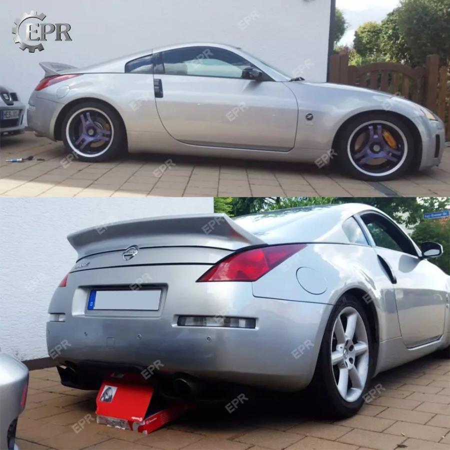 日産フェアレディZ Z33 350Z FRP ダックテール リアスポイラー リアウイング : p21170434e6bc : コネクトペテック - 通販 - Yahoo!ショッピング