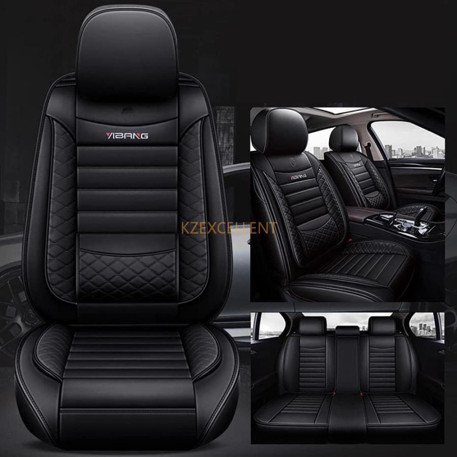 車シートカバーホンダシャトルBRVジェイドコンセプトMリッジラインCRVインサイトフィットCRZ HRVカーシートカバーアクセサリー：全黒 ...