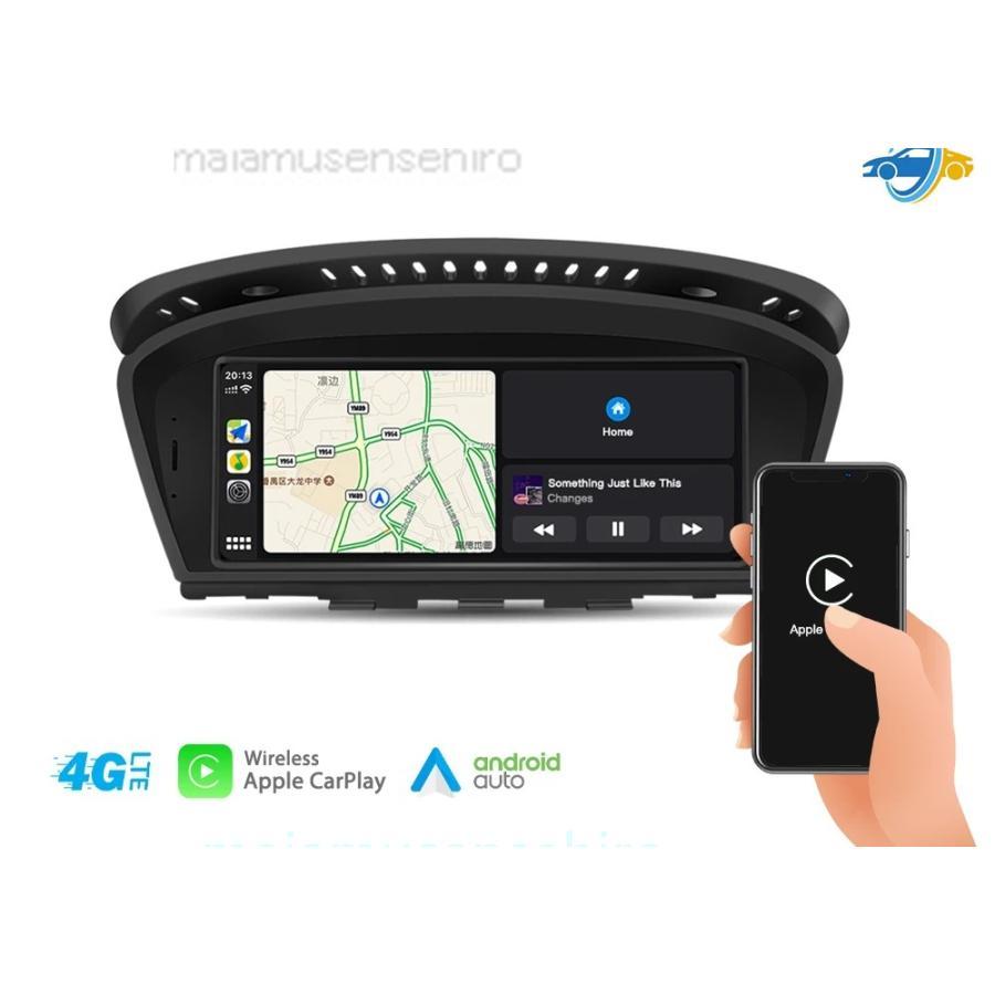 BMW Carplay ナビ Series 3 5 E60 E61 E62 E63 E64 M6 E90 E91 E92 E93 M3、CCCCIC AUX有り車種用 ...