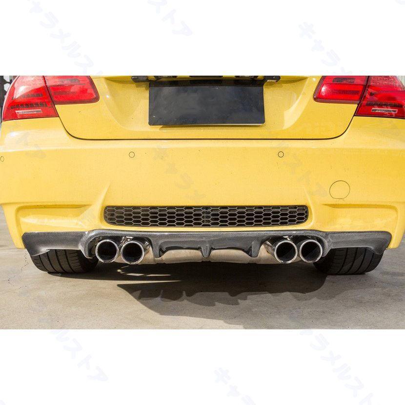 BMW E92 E93 M3リアバンパー用 カーボン ディフューザー DryCarbon 本物ドライカーボン パフォーマンス V スポイラー : p2130324413f4 : コネクトペ ...