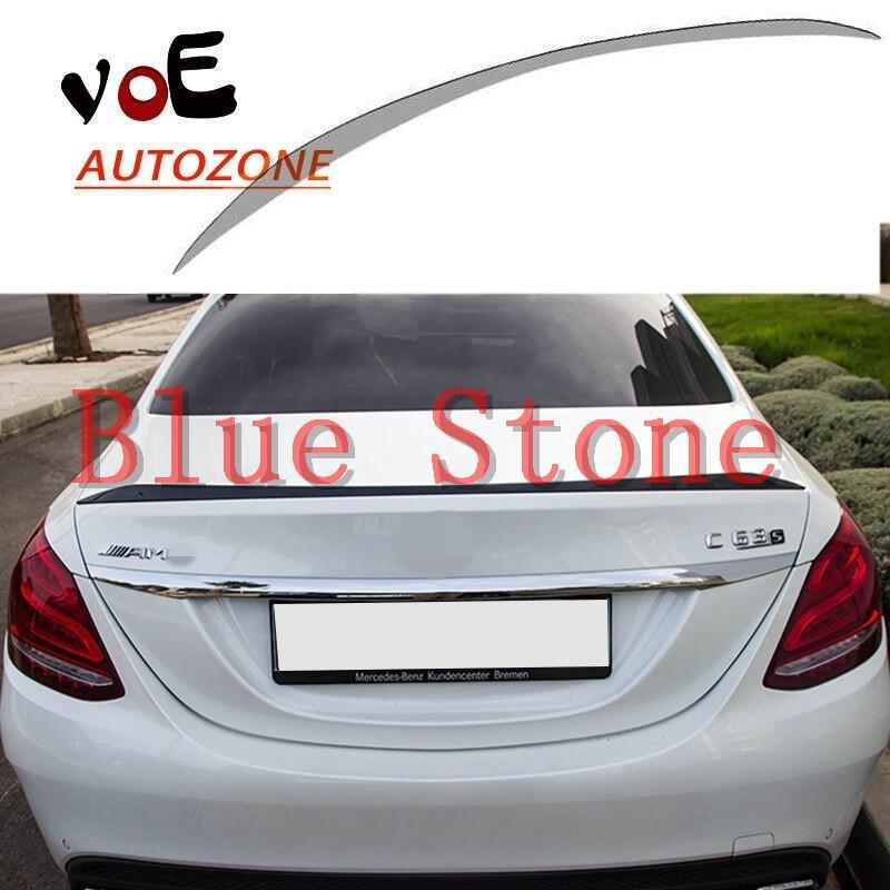メルセデスベンツ W205 c-クラスc180 c200 c220 c250 c300 2015 2016 W205 4 ドアC63 スポイラー エアロ パーツ カスタム 2 ...