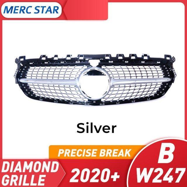 格子カバー、レースカー用、クラスb w247 2019-2022 1個 フロント グリル ダイヤモンド スタイル : コネクトペテック - 通販 - Yahoo!ショッピング