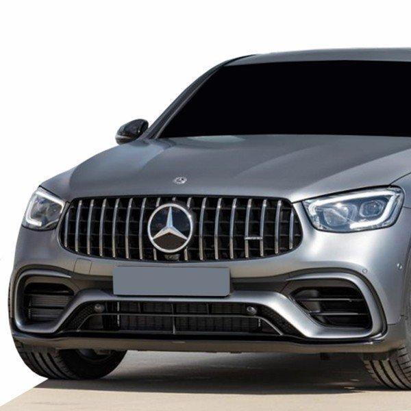 ベンツX253 新型GLC C253 新型GLCクーペ AMGライン用【GTR AMGパナメリカーナ フロントグリル ...