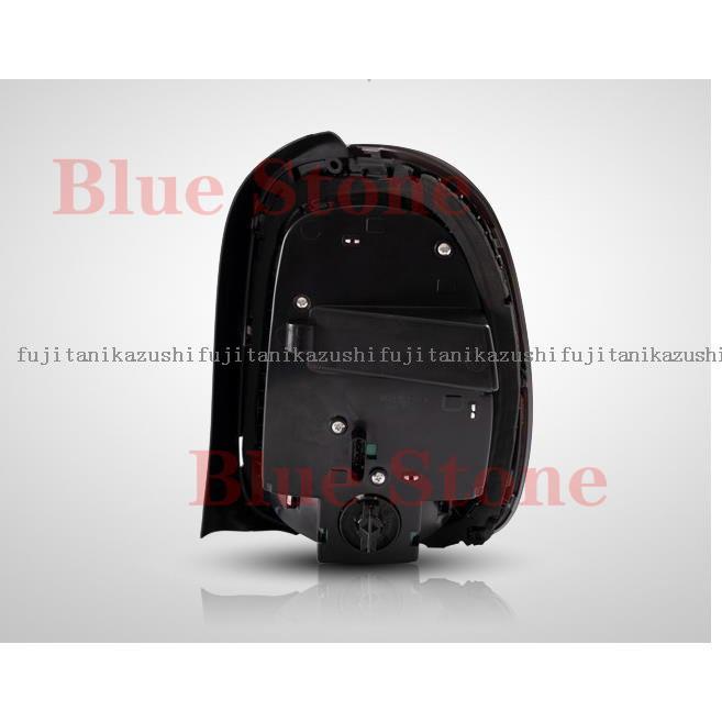 BMW ミニ MIni F55 F56 2014-2019 テールランプライトシーケンシャル LED流れる ウィンカー スモーク+ブラック枠 ...