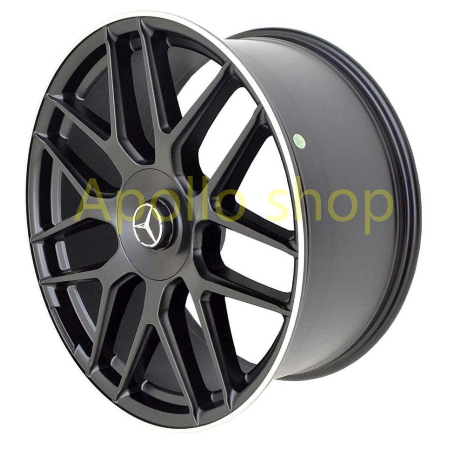 W463 W463A W464 22インチ アルミ ホイール マットブラック 1台分 4本セット G11M メルセデス ベンツ Gクラス ...