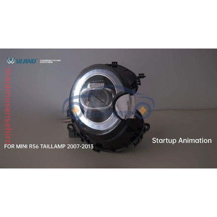 BMW ミニ MINI R56 LED HEADLIGHTS 2007-2013 LEDヘッドライト ランプ 流れるウインカー ACC ...