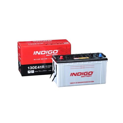 ＜個人宅宛配送不可＞インディゴバッテリー 大型車用 130E41R 95E41R 105E41R 115E41R 120E41R等 :i ...
