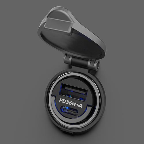 カシムラ DC-071 DC-PD36W USB 2ポート 自動判定 コンパクト : カー用品卸問屋ニューフロンテア - 通販 - Yahoo!ショッピング