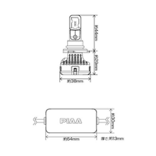 PIAA ヘッド＆フォグ LED HB3/4 HIR1/2 6000K LEH141 : piaa-leh141 : カー用品卸問屋ニューフロンテア - 通販 - Yahoo!ショッピング