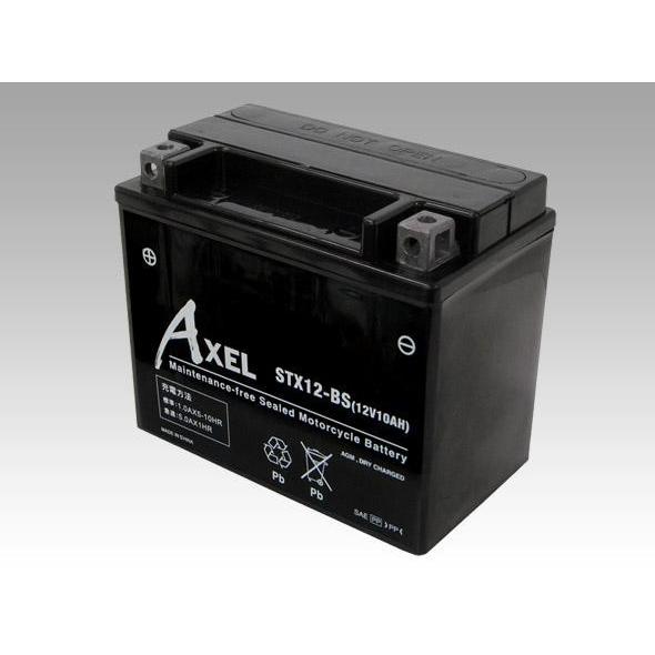 G＆Yuバッテリー G&YU ジーアンドユー バイク用AXELバッテリー STX12-BS : カー用品卸問屋ニューフロンテア - 通販 - Yahoo!ショッピング