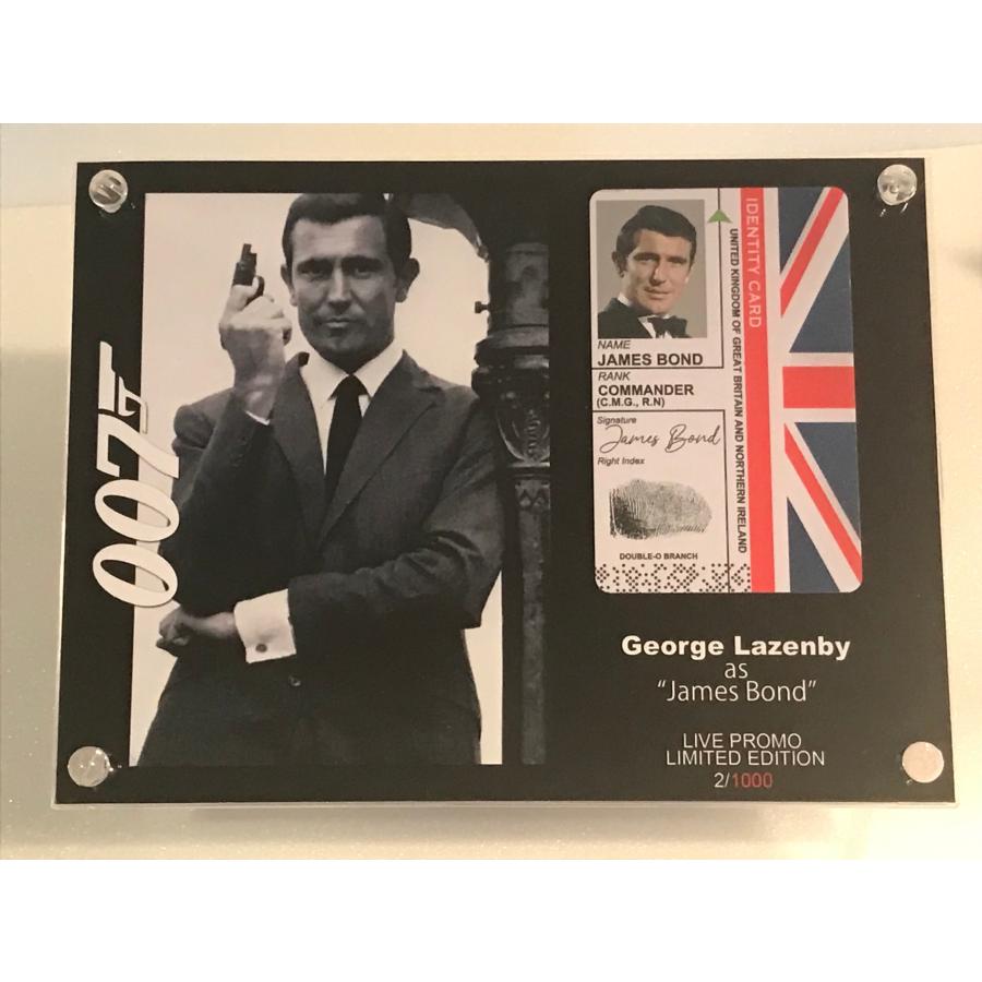 人気映画シリーズ【007/IDカードフレーム】James Bond/ジェームズ・ボンド/ジョージ・レーゼンビー/George Lazenby ...