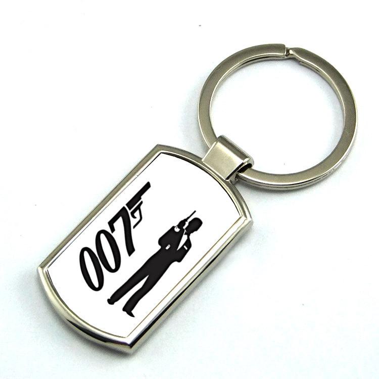 Metal Keychain/キーホルダー/メタル/キーチェーン/リング【007/James Bond/ジェームズ・ボンド/Sir Sean ...