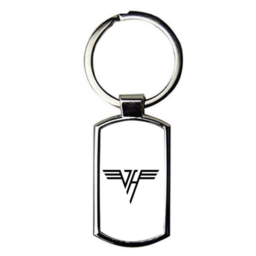 Metal Keychain/キーホルダー/メタル/キーチェーン/リング/Edward Van Halen/エドワード・ヴァン・ヘイレン ...