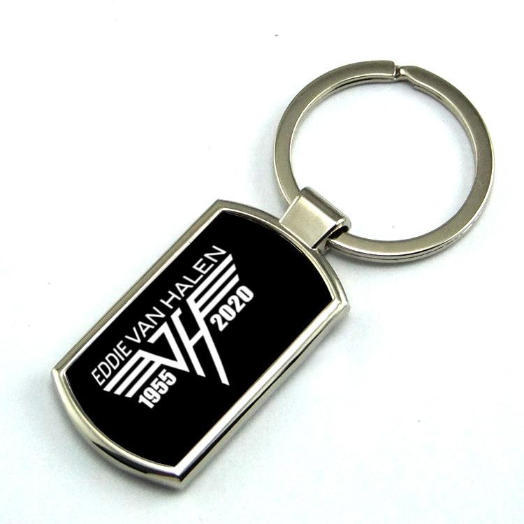 Metal Keychain/キーホルダー/メタル/キーチェーン/リング【Edward Van Halen/エドワード・ヴァン・ヘイレン ...