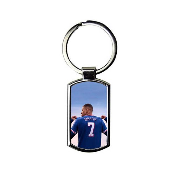 Metal Keychain キーホルダー メタル キーチェーン【 Kylian Mbappe / キリアン・エンバペ 】サッカー パリ ...