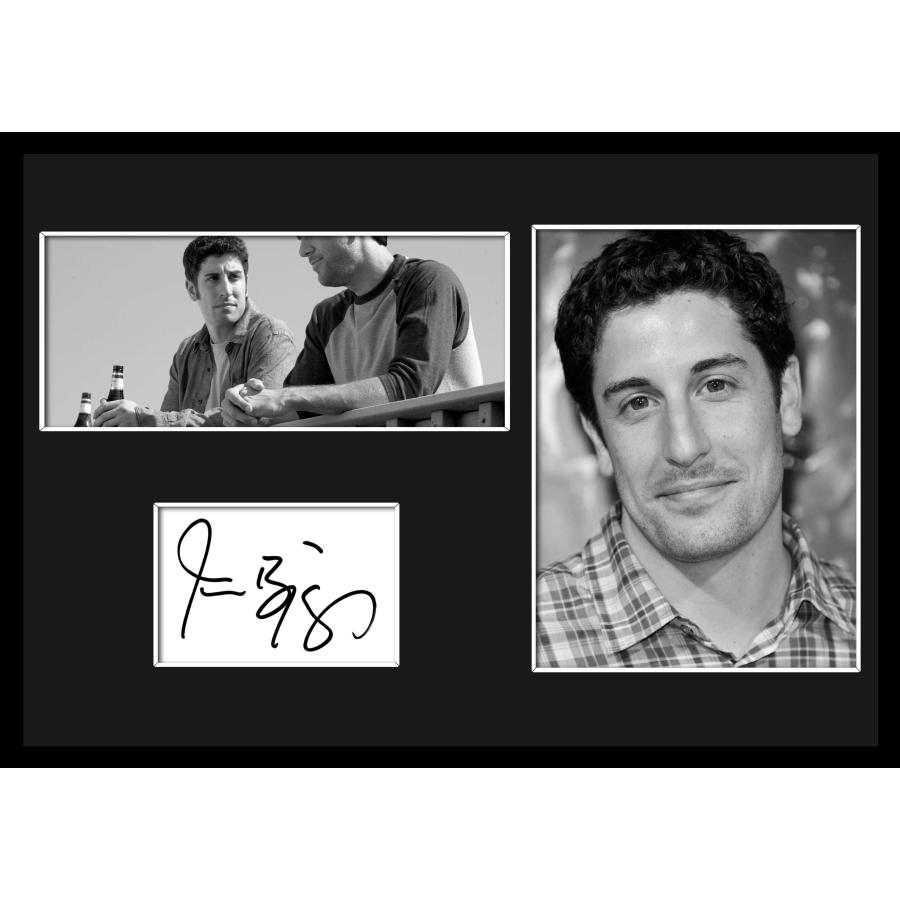 10種類!Jason Biggs/ジェイソン・ビッグス/サインプリント&証明書付きフレーム/BW/モノクロ/ディスプレイ (8-3W ...