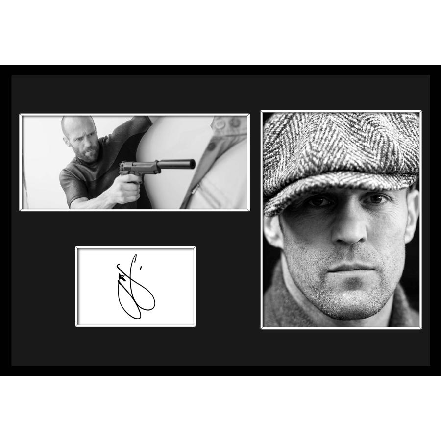 10種類!Jason Statham/ジェイソン・ステイサム/サインプリント&証明書付きフレーム/BW/モノクロ/ディスプレイ (3-3W ...