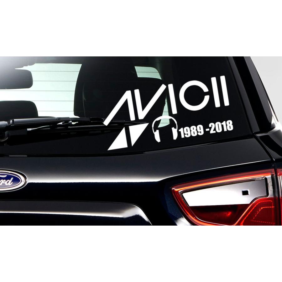 【全16色】DJ アヴィーチー/DJ Avicii/RIP Avicii car sticker-1/カー ステッカー/車用/シール ...