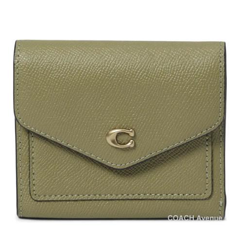 COACH C2328 ウィン スモール ウォレット モス グリーン 緑 折りたたみ財布 正規店商品 送料無料 : コーチアベニュー - 通販 ...