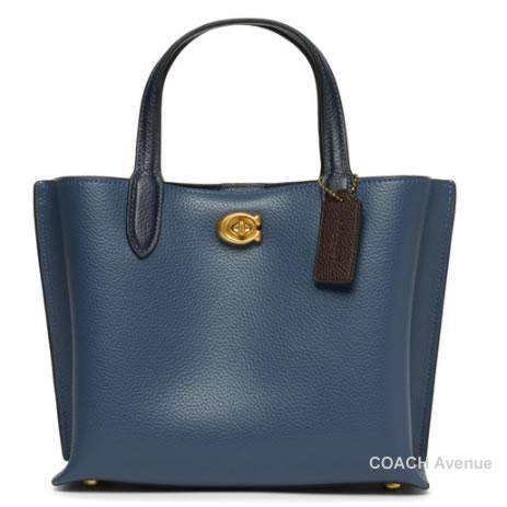 コーチ COACH C8561 ウィロウ トート 24 カラーブロック デニム マルチ 正規店商品 送料無料 :C8561DE:コーチ ...