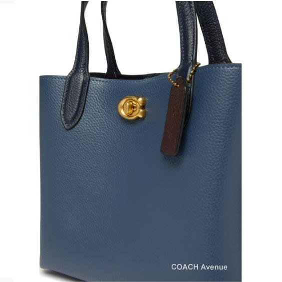 コーチ COACH C8561 ウィロウ トート 24 カラーブロック デニム マルチ 正規店商品 送料無料 :C8561DE:コーチ ...