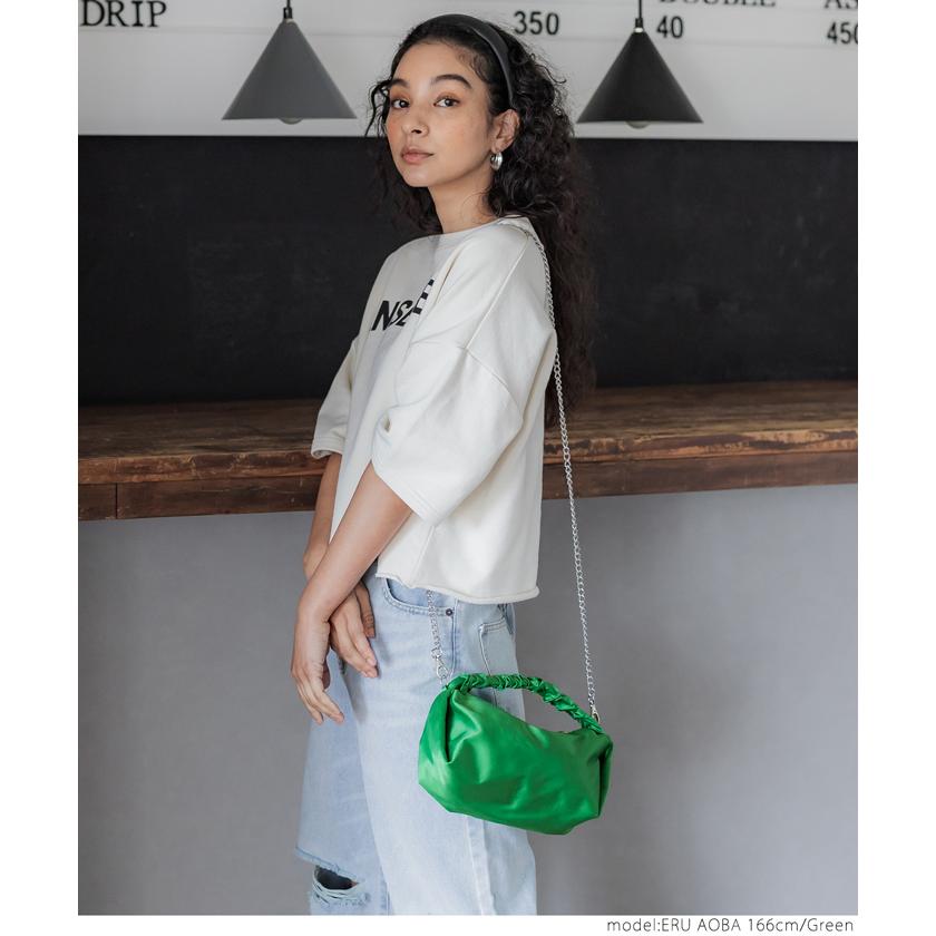 coca セール★1990円→1490円 バッグ レディース サテン ワンハンドル チェーン ショルダーバッグ ミニバッグ シンプル きれいめ 無地 メール便不可 24ss コカ : coca ...