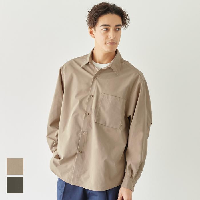 coca セール★2990円→990円 シャツ メンズ マチ付きポケット レギュラーカラー 前後差 フロントボタン 羽織り メール便不可 24ss : coca - 通販 - Yahoo!ショッピング