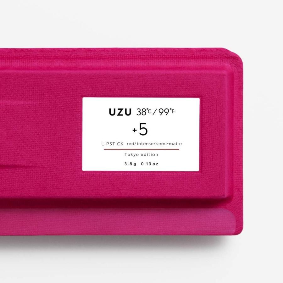 UZU（フローフシ） uzu ウズバイフローフシ 38°C / 99°F リップスティックTOKYO +5 レッド セミマット リップカラー : coco・collet - 通販 ...