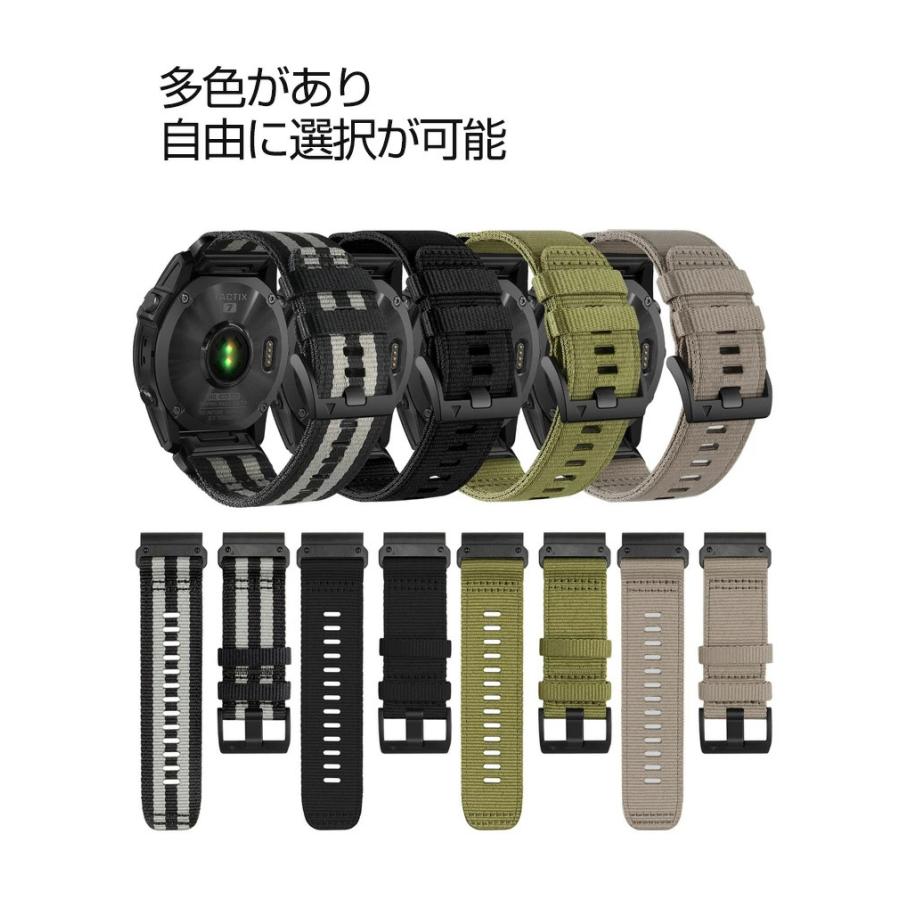 Garmin Approach S70 47mm S62 S60 交換 時計バンド オシャレな ナイロン素材 おしゃれ 腕時計ベルト 替えベルト 簡単装着 人気 腕時計バンド 交換ベルト ...