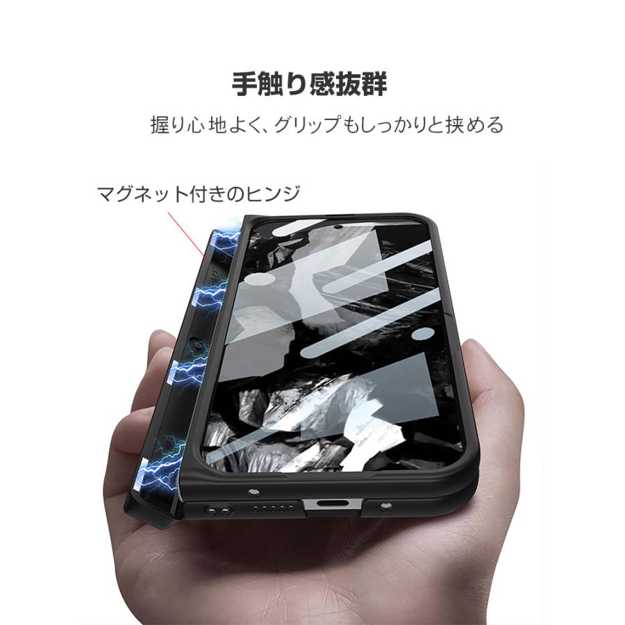 Google Pixel 9 Pro Fold ケース 耐衝撃 カバー 折りたたみ式 Google Pixel 9 Pro Fold ケース 耐衝撃 カバー 折りたたみ式