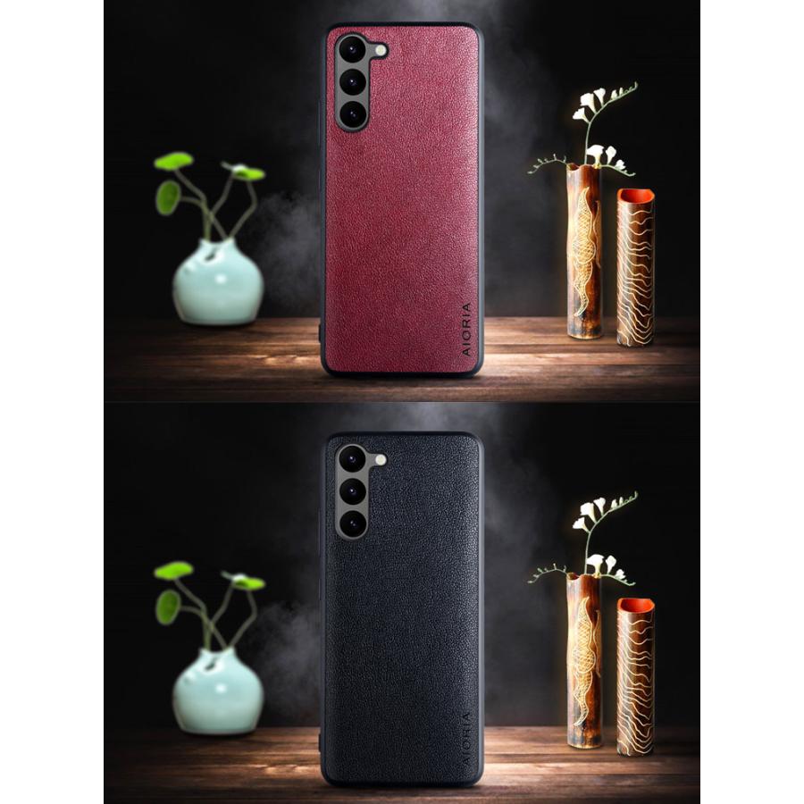 Samsung Galaxy A54 5G ケース TPU＆PUレザー 背面レザー調 軽量 高級感があふれ 耐衝撃 人気 おすすめ おしゃれ 背面カバー 衝撃防止 保護ケース CASE ...