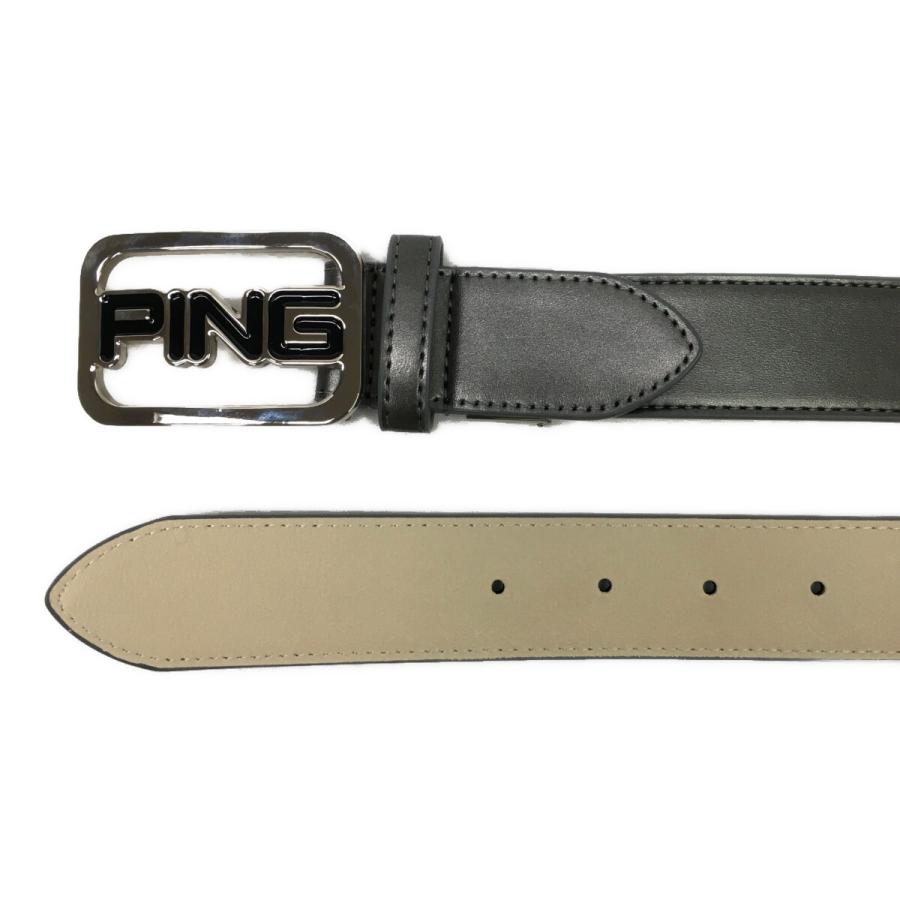PING coco 中古 ピン ベルト シルバーメタリック ラバーロゴ ロゴバックル レターパックプラス発送可 101744 : ココゴルフ ヤフー店 - 通販 - Yahoo!ショッピング