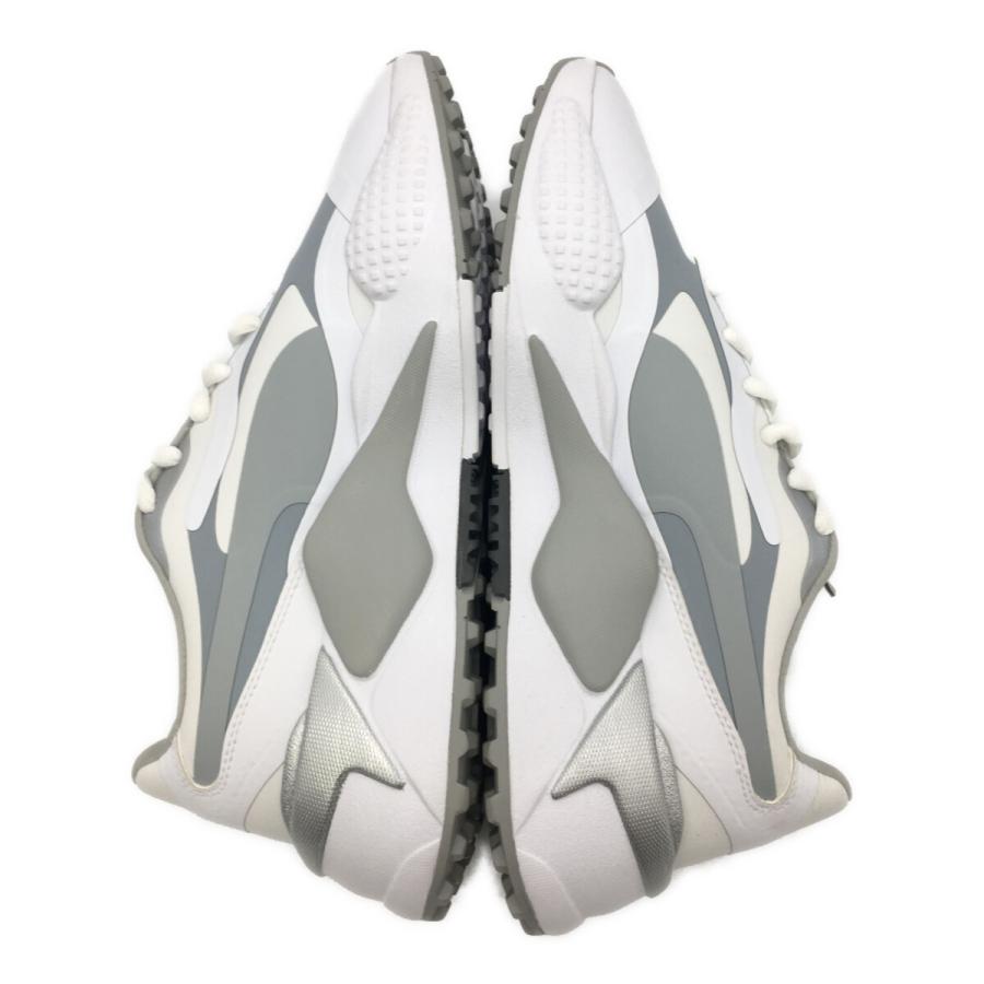 PUMA coco 中古【値下げ】 プーマ ゴルフシューズ 26cm 美品 ホワイト×グレー スパイクレスRS-G [193826-02 ...