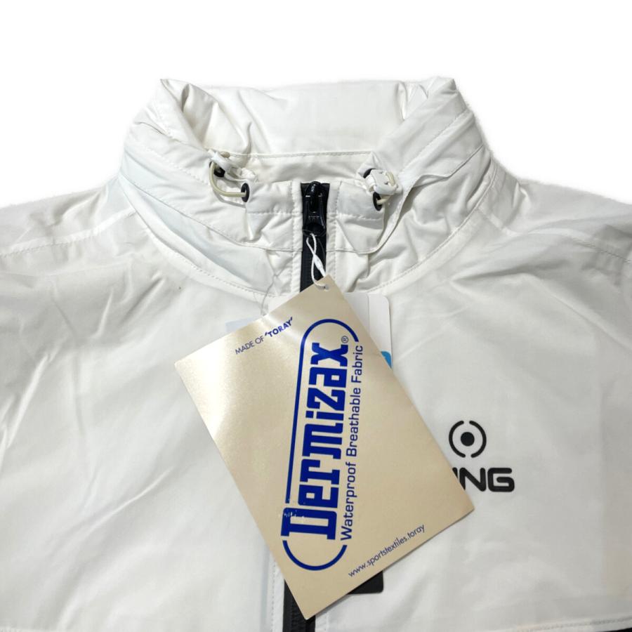 PING coco 未使用品 ピン レディース レインジャケット S 白 ホワイト フード付き ダブルジップ 2WAY レターパックプラス発送可 114959 : ココゴルフ ヤフー店 ...