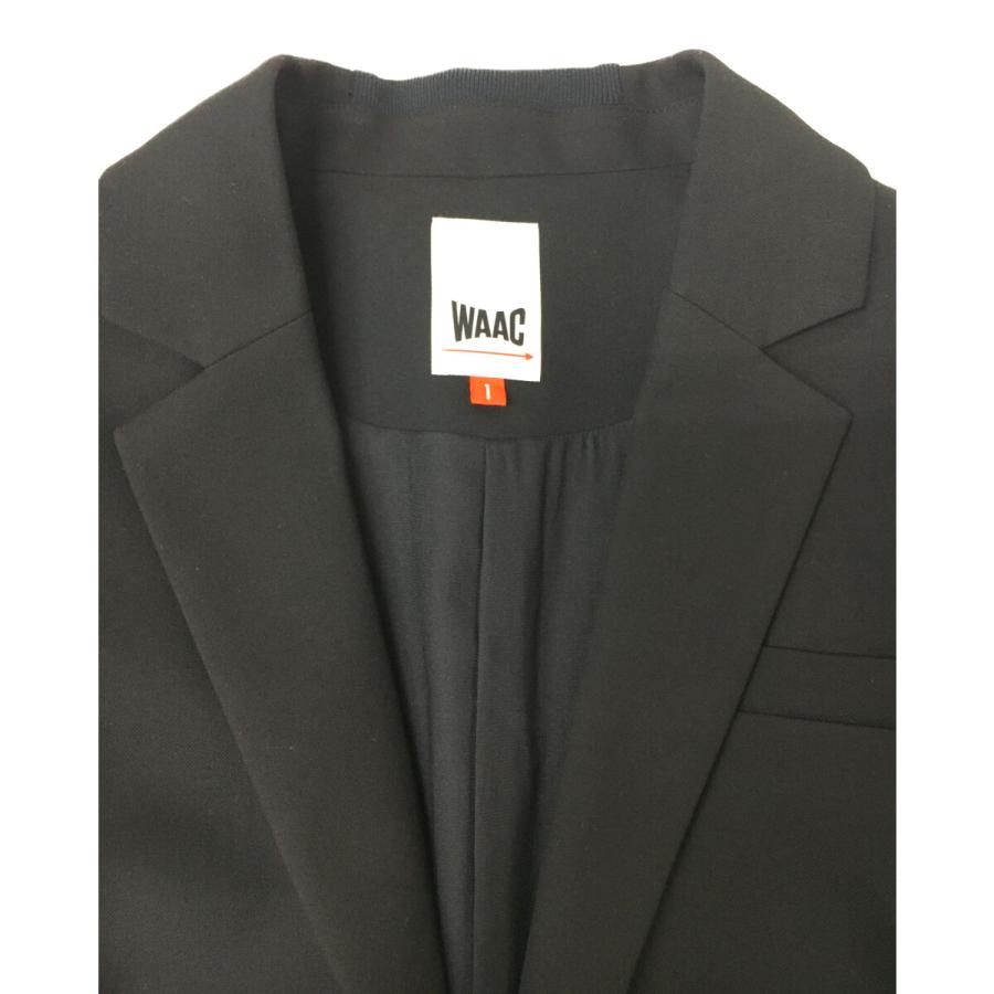 WAAC coco 未使用品【値下げ】 ワック レディース テーラードジャケット 1(S) 黒 ブラック 袖口リブ素材 2023年モデル K0109 : ココゴルフ ヤフー店 - 通販 ...