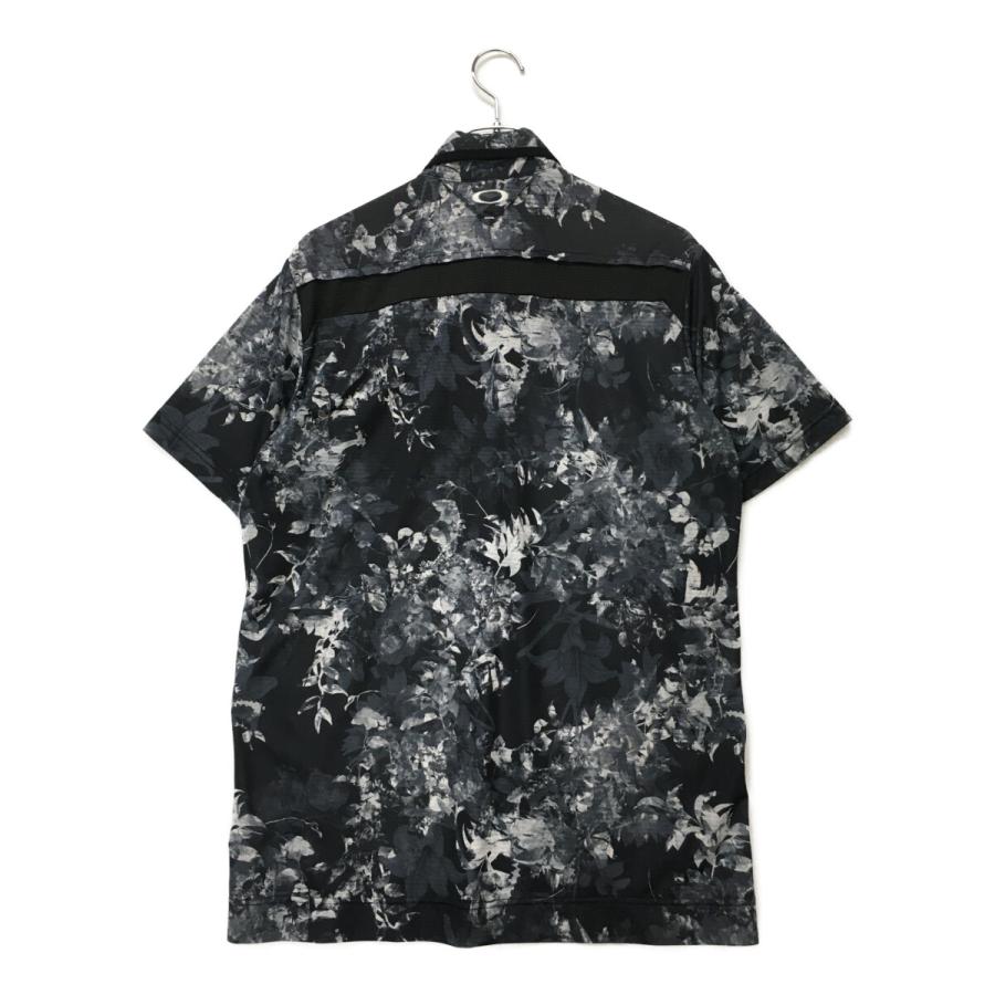 OAKLEY coco 中古 オークリー メンズ 半袖ポロシャツ XL ブラック系 ボタニカル総柄 メッシュ レターパックプラス発送可 K011652 : ココゴルフ ヤフー店 - 通販 ...