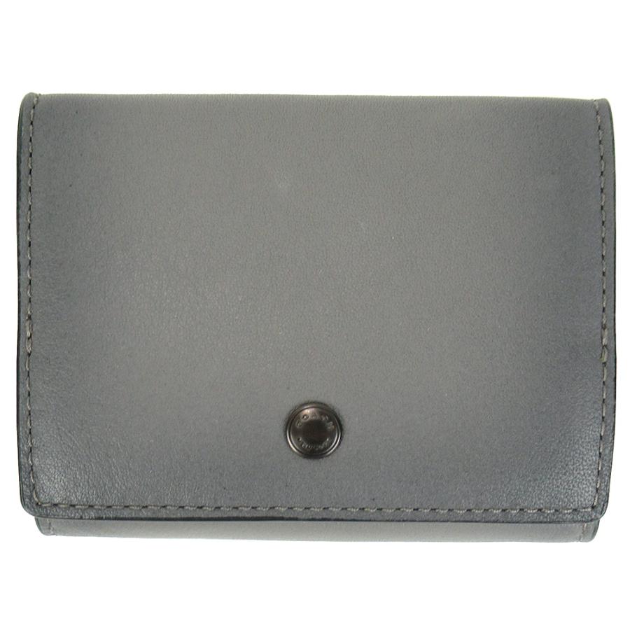 COACH コーチ 三つ折り財布 メンズ レディース レザー : ニューヨークコレクション - 通販 - Yahoo!ショッピング