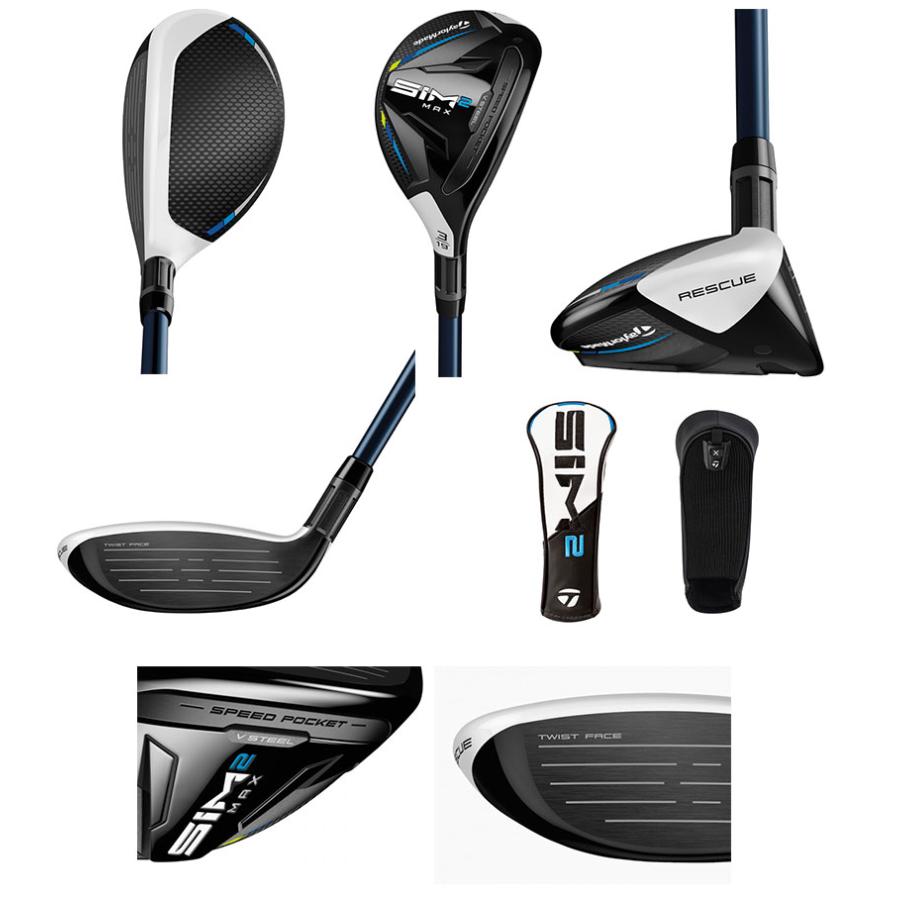 SIM TaylorMade -テーラーメイド- SIM2 MAX レスキュー US仕様 Ventus Blue シャフト : アドバンススポーツ Yahoo!店 - 通販 - Yahoo ...