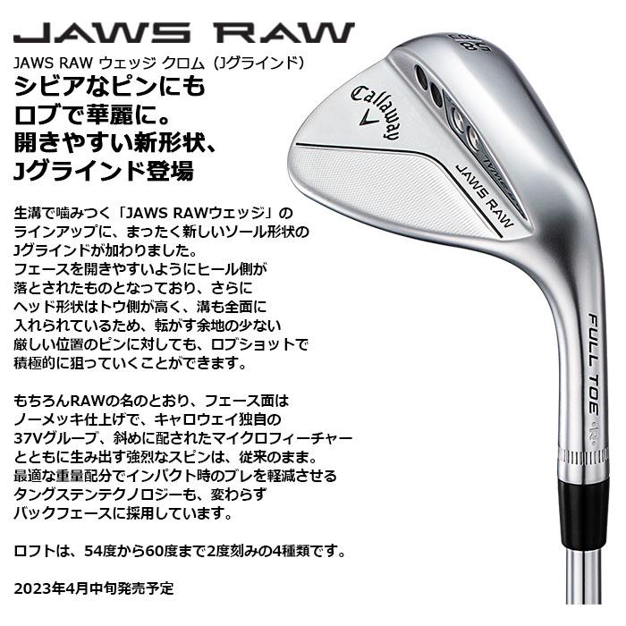 Callaway JAWS RAW WEDGE CHROME J GRIND 日本仕様 Dynamic Gold / N.S.PRO ...