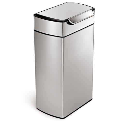 メーカー直送 simplehuman レクタンギュラータッチバーダストボックス 40L シルバーステンレス CW2014 00129 : cocoatta - 通販 - Yahoo!ショッピング