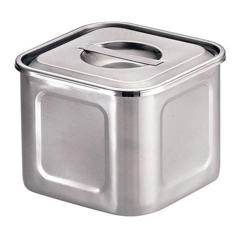 三宝産業 18-8 深浅型 角キッチンポット 16.5cm : 4520785091582 : cocoatta - 通販 - Yahoo!ショッピング