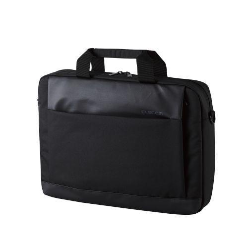 エレコム ELECOM ビジネスバッグ パソコンバッグ 整理 ポケット 15.6インチ 2way 撥水加工 ショルダーベルト付き ブラック BM-BSSDBK : cocoatta - 通販 ...