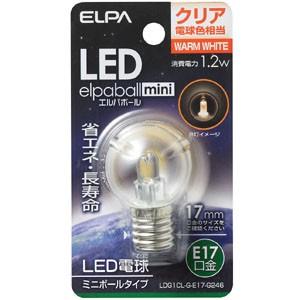 ELPA LED電球 G30型 E17 LDG1CL-G-E17-G246 : cocoatta - 通販 - Yahoo!ショッピング